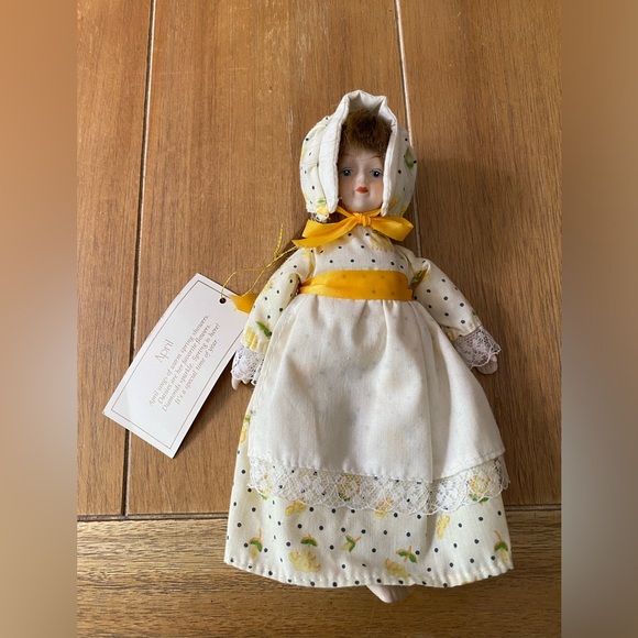 Gorham | Toys | Gorham Doll Of The Month April Porcelain Collectible ...